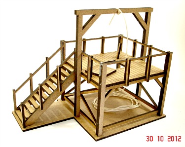 BW4 - Gallows, complete with rope and tra... - Online Shop - Dixon ...