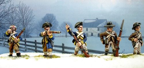 American Revolution - All our AR figures are a "large" 25mm scale ...